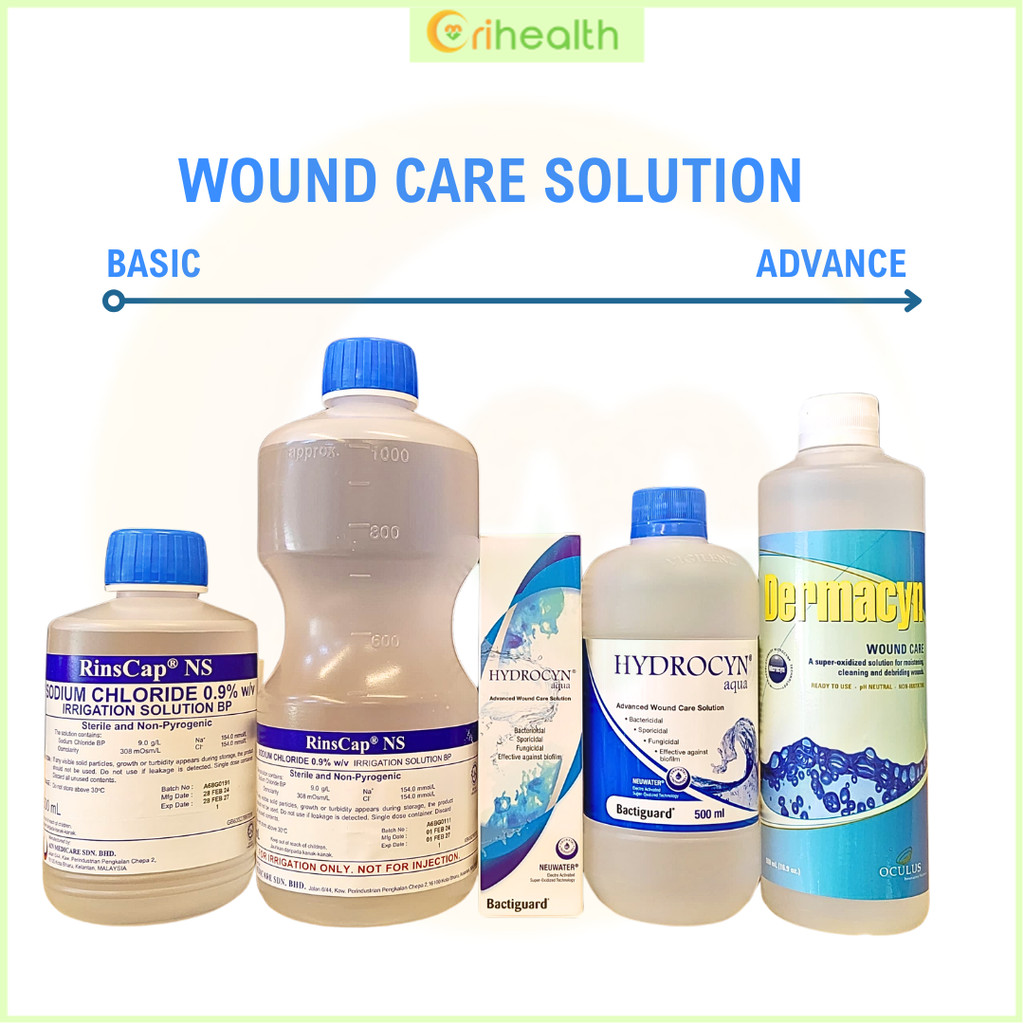 Wound Care Solution Wound Cleansing Wound Washing Wound Healing RinsCap ...
