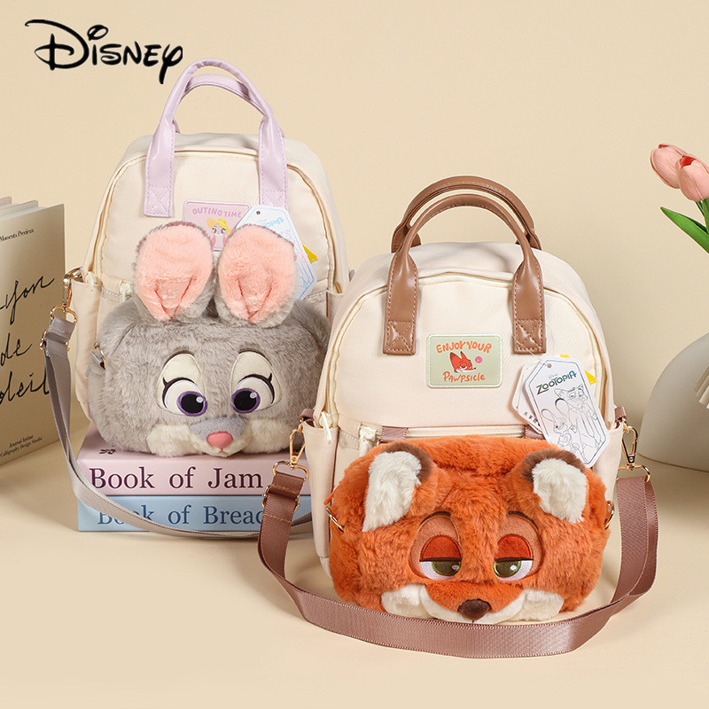 Disney Judy Zootopia Crossbody Bag with Nick Plush Shoulder Handbag for ...
