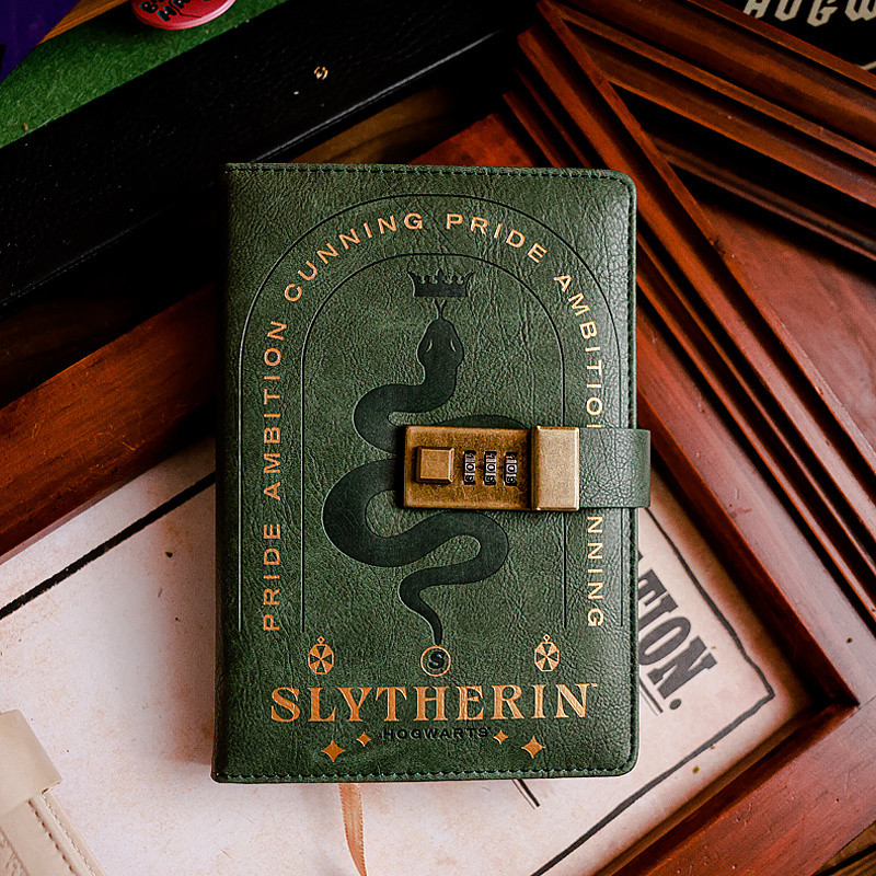 Genuine Harry Potter Diary Combination Lock Notepad Hogwarts Castle ...