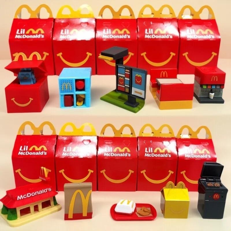 McDonald's Playhouse Toys Happy Playground Catering Ingredients Takeout ...