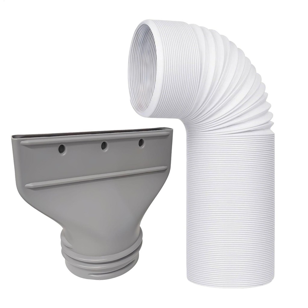 Portable Ac Hose Connector Air Conditioner Hose Adapter Fit 5.1in 5.9in ...