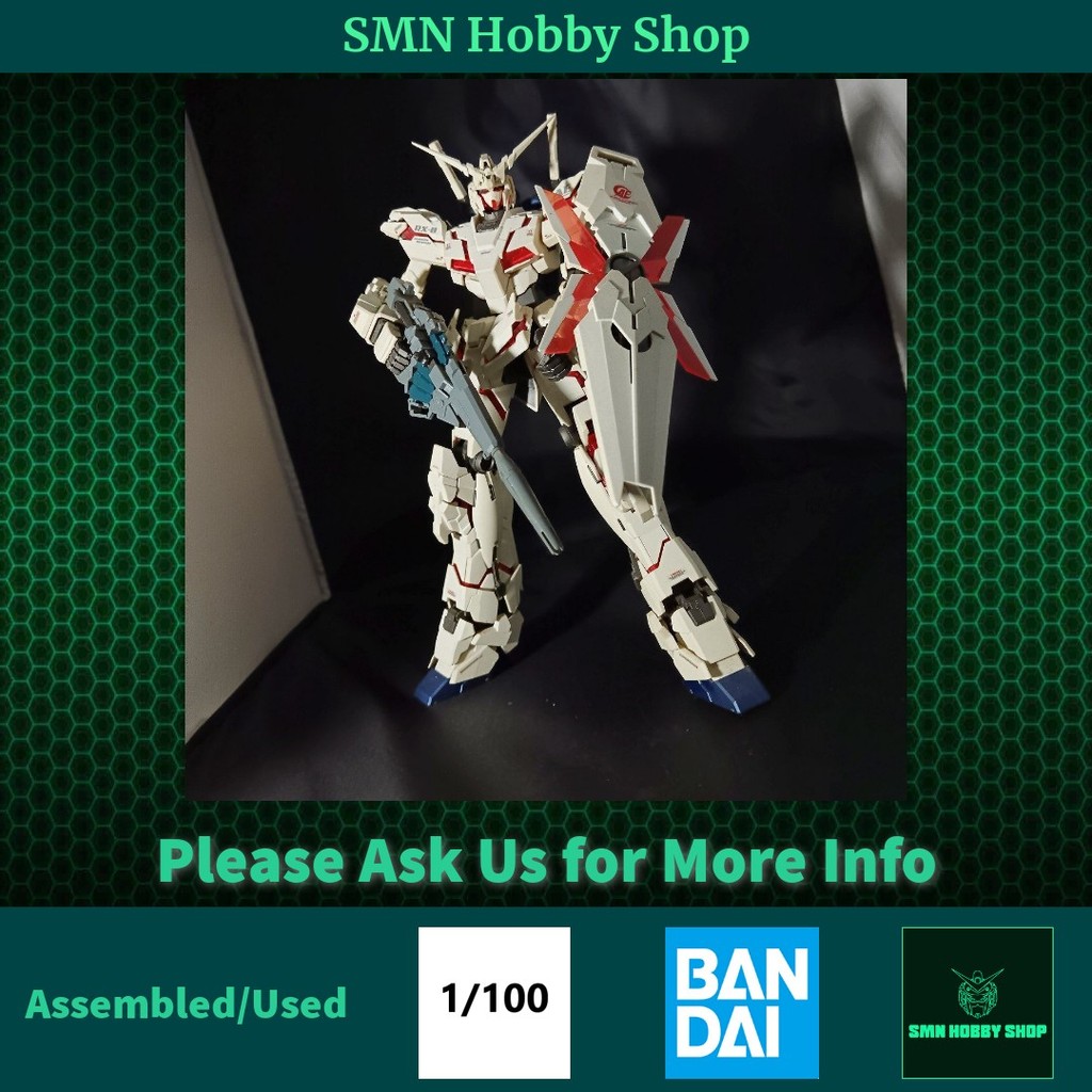 Assembled MG 1/100 Gundam Unicorn Gunpla Gundam Toys Plastic Model Kit [Mobile Suit Gundam ...