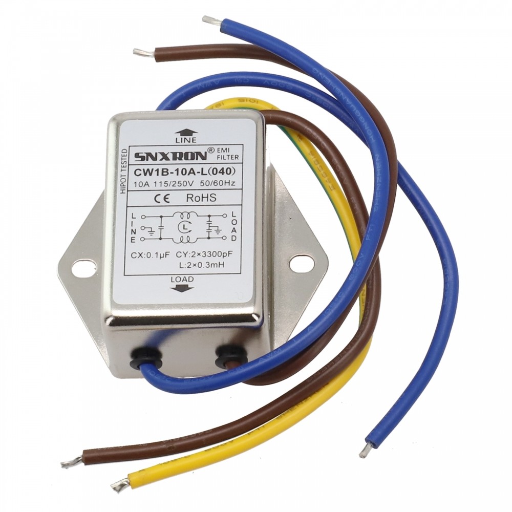 Compact and Efficient AC 250V Power Filter EMI Line Audio Purifier ...