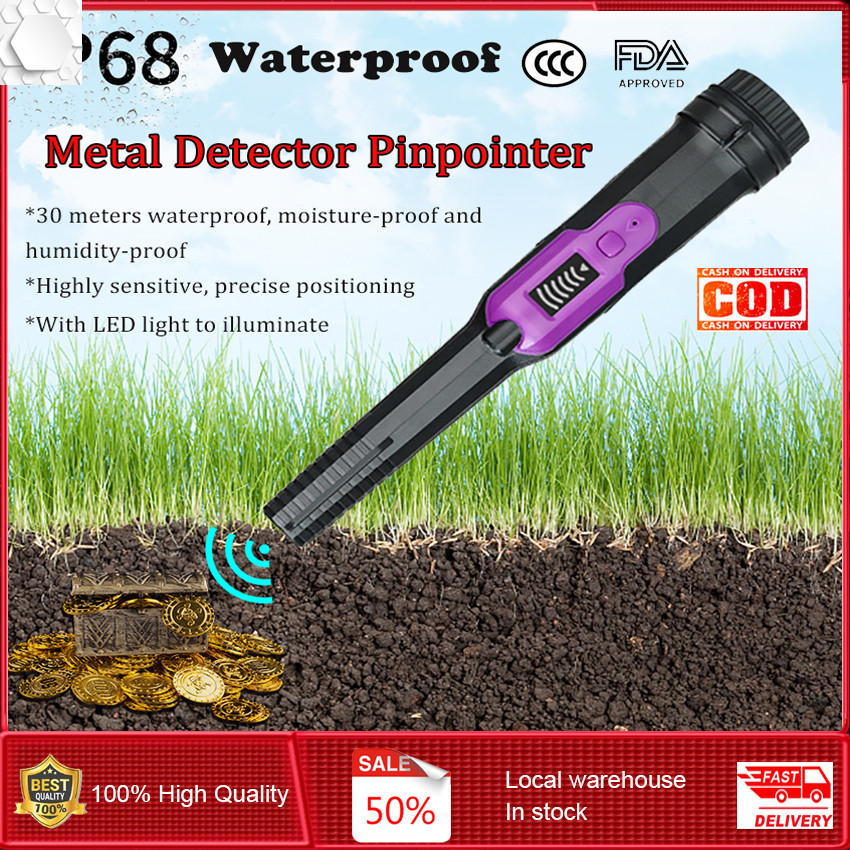 ⭐️【Local warehouse+COD】⭐High Quality Metal Detector Pinpointer IP68 ...