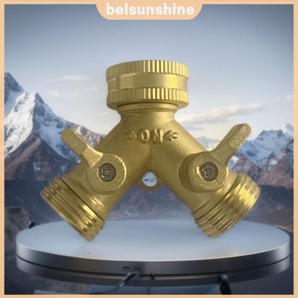 2 Way Hose Splitter Garden Hose Y Splitter Heavy Duty Y Type Water ...