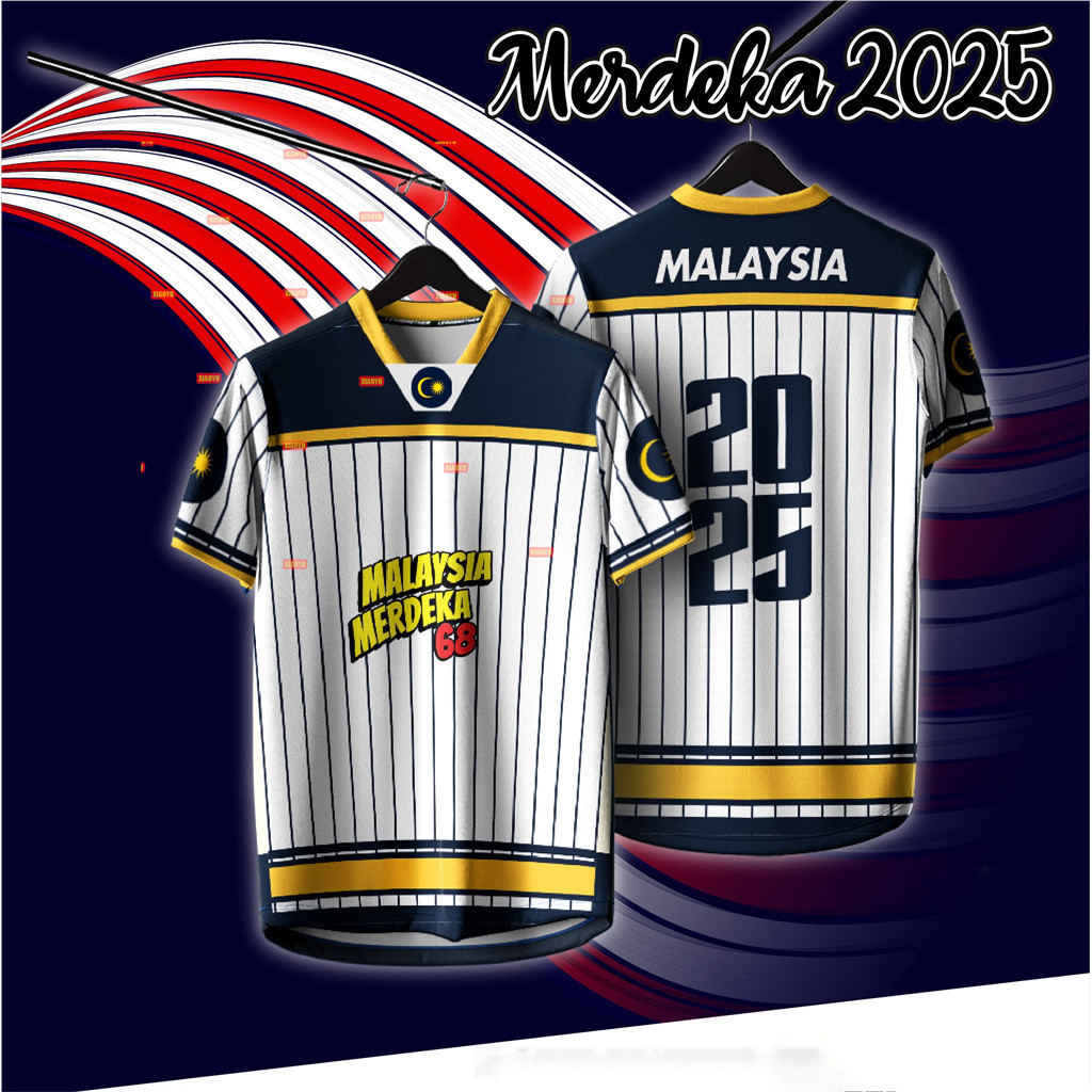 Malaysia Merdeka 68 2025 Special Design of Merdeka Clothing Slave ...