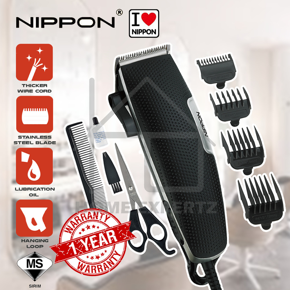 NIPPON PROFESSIONAL HAIR CLIPPER HAIR TRIMMER HAIR CUTTING MACHINE ...