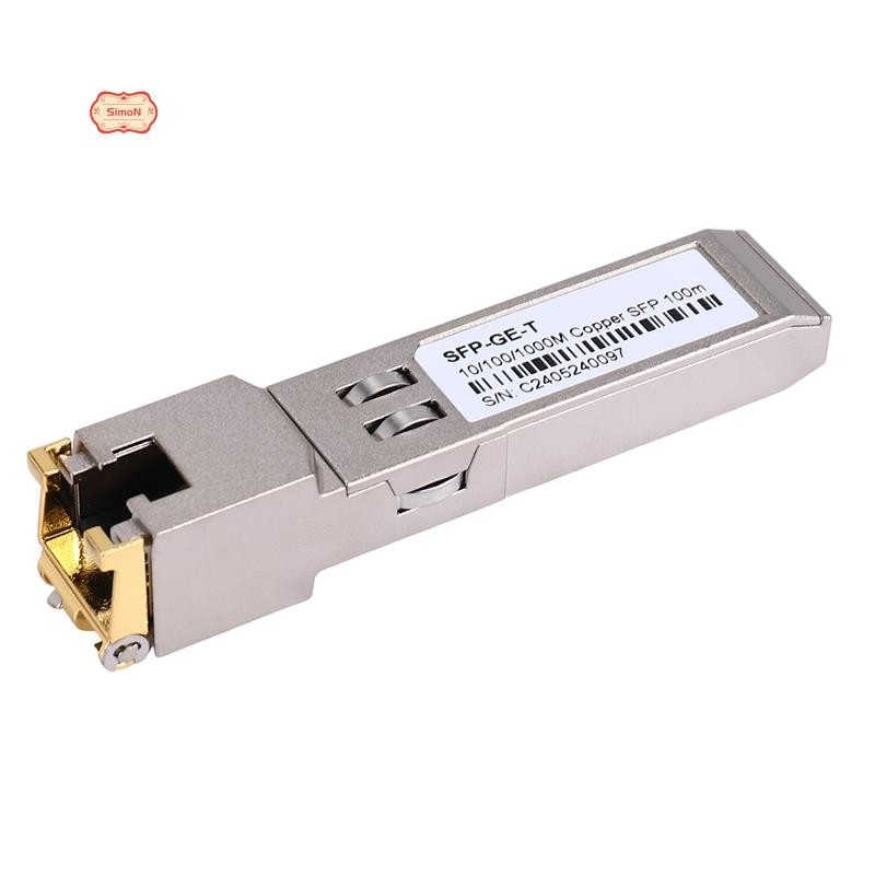 SFP Module RJ45 Switch Gbic 10/100/1000 Connector SFP Copper RJ45 SFP ...