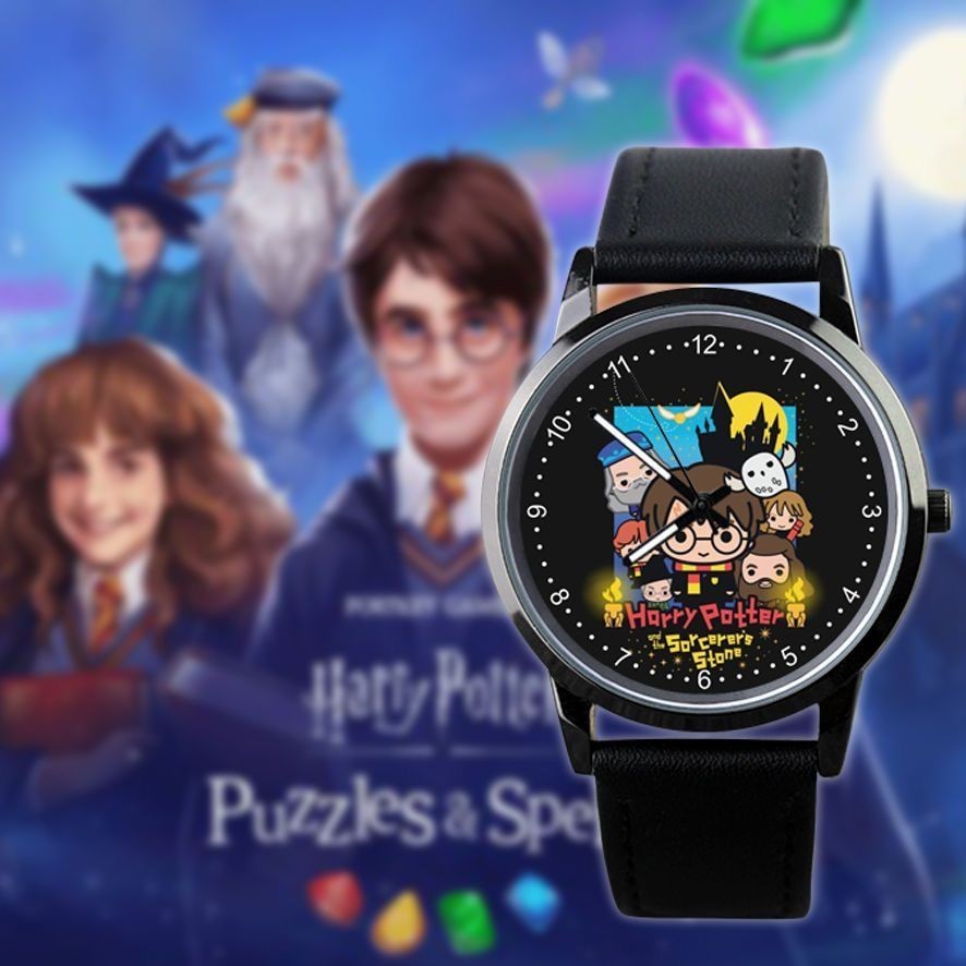 Harry Potter School of Magic Harry Ron Hermin Waterproof Student Watch ...