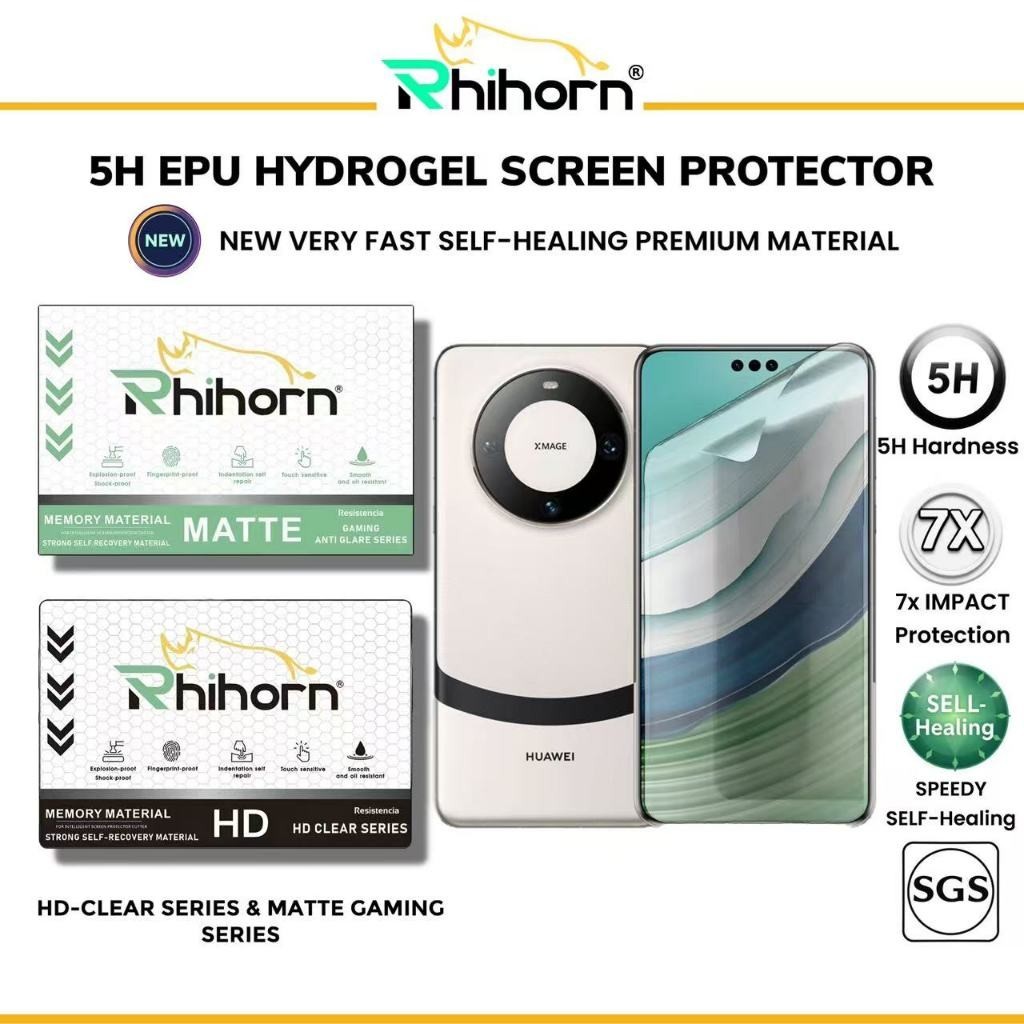 Rhihorn Self-Healing Screen Protector for Huawei Mate 60 Pro + | 50 ...