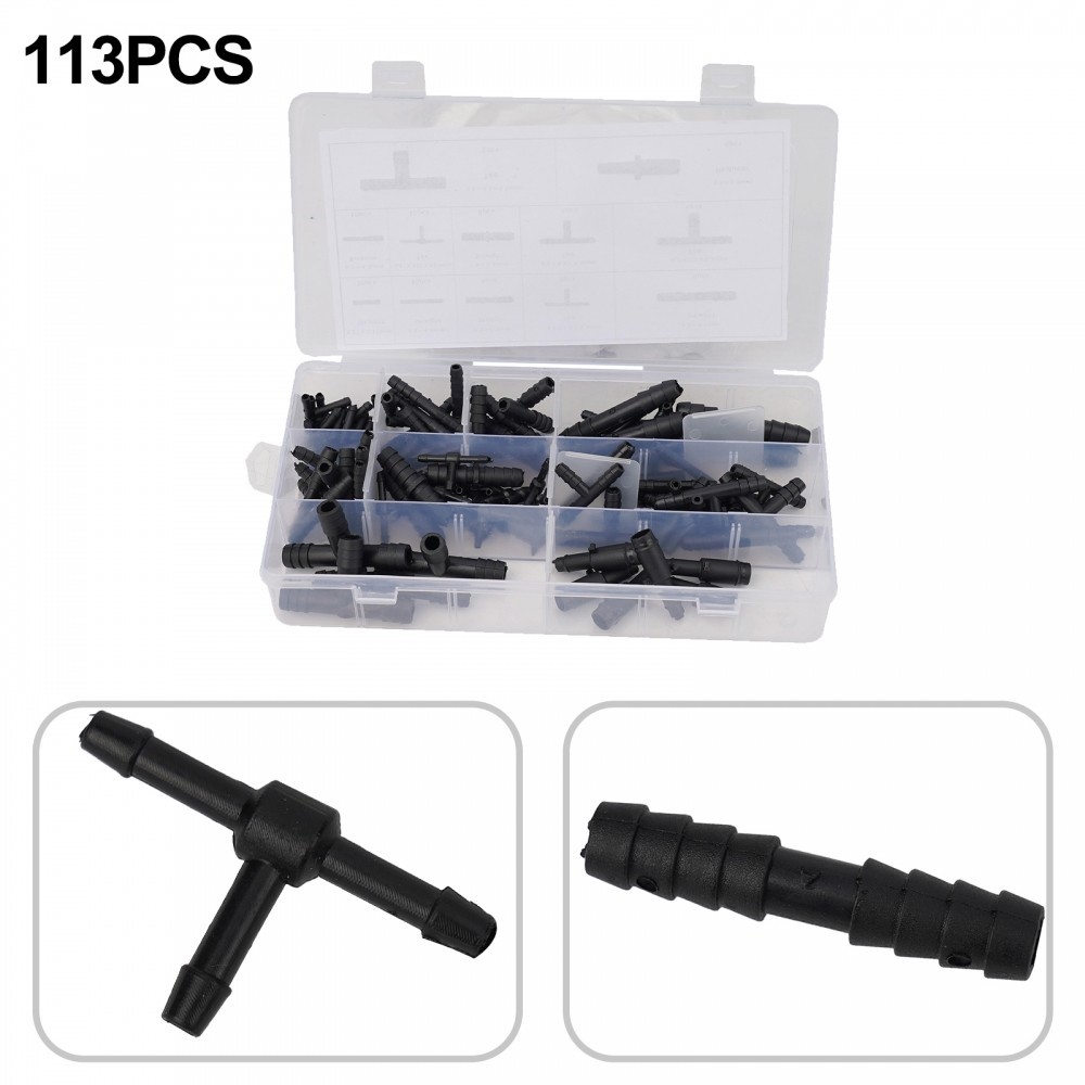 Vacuum Hose Fittings Connector Tee Kit Vacuum Line Fittings Brand New ...