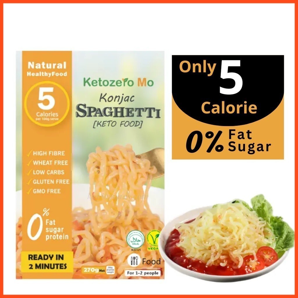 Konjac Spaghetti / Shirataki Pasta Mee Diet Healthy Keto Food Low Carbs ...