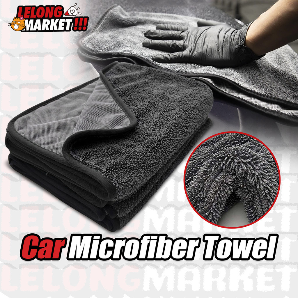 Super Water Absorbent Twisted Loop Microfiber Drying Towel Car ...
