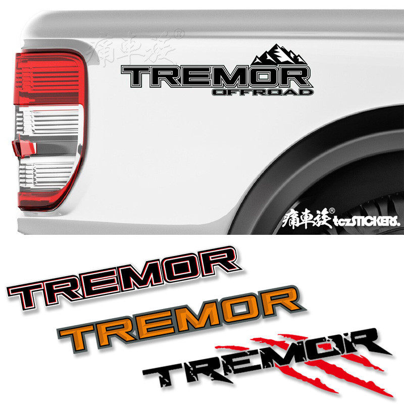 F-150 Raptor Ranger tremor Car Sticker Garland Body Sticker Rear Bucket ...