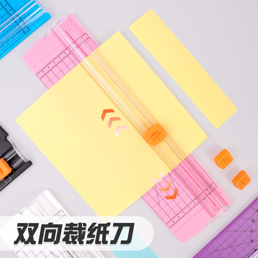 Small Mini Paper Cutter Bidirectional Cutting A4 Paper Cutter Student ...
