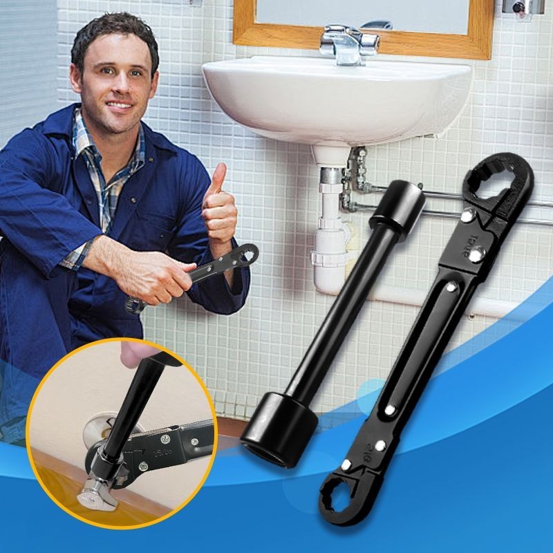 Air Conditioning Installation Tool Plumbing Wrench Tool Angle Stop On ...