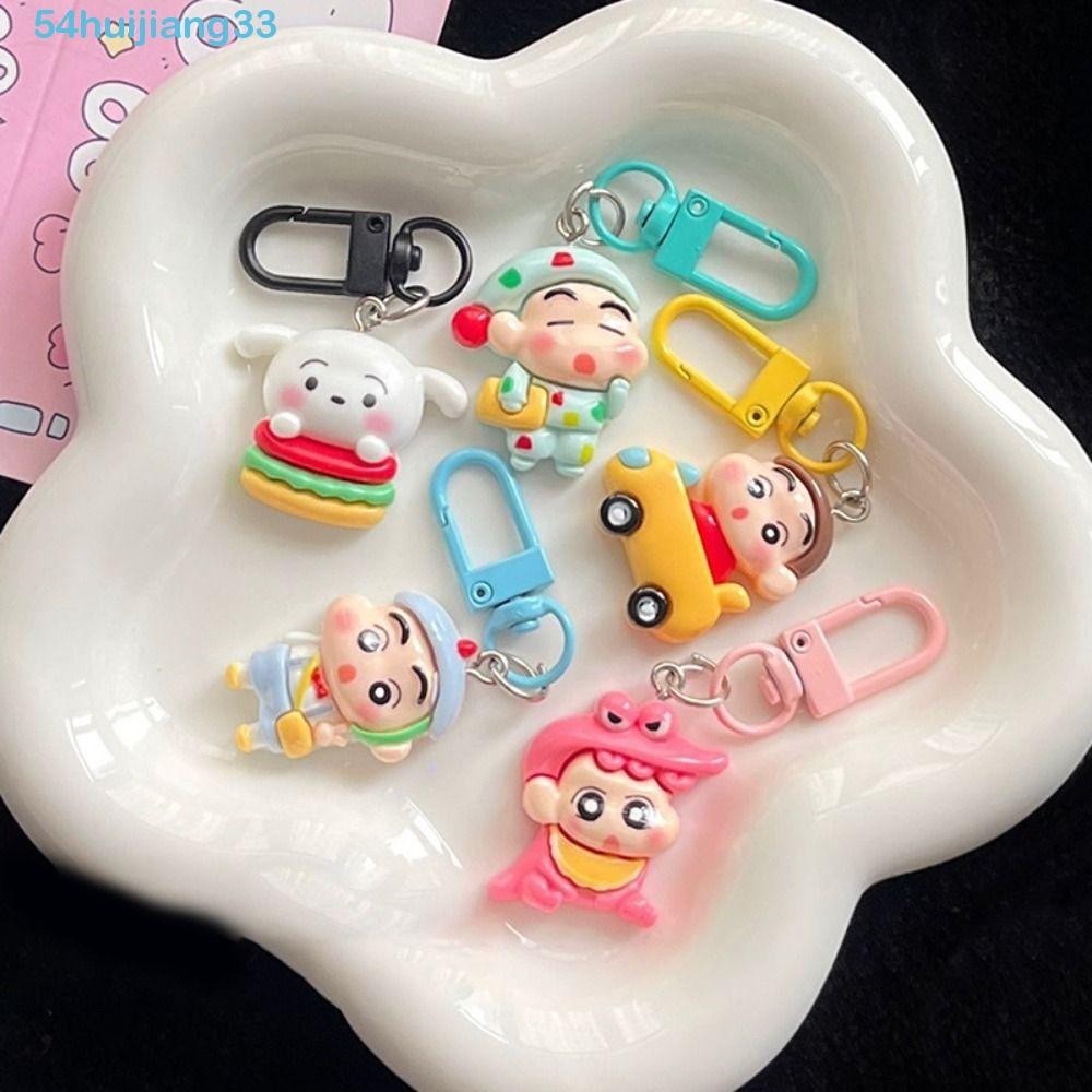 HUIJIANG Himawari Backpack Decor, Pendant Resin Crayon Shin-chan ...