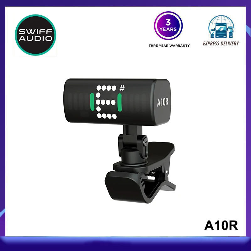 Swiff Audio A10R Clip-on Tuner Mini design for easy portability LED ...