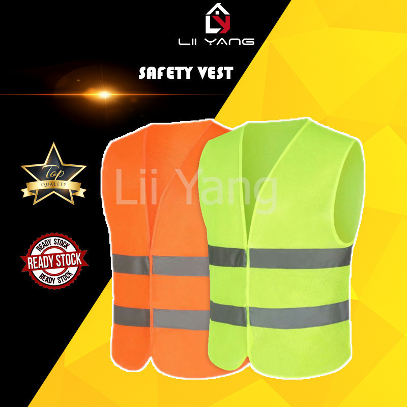 Safety Vest Reflective Unisex Men Women Reflective High Visibility ...