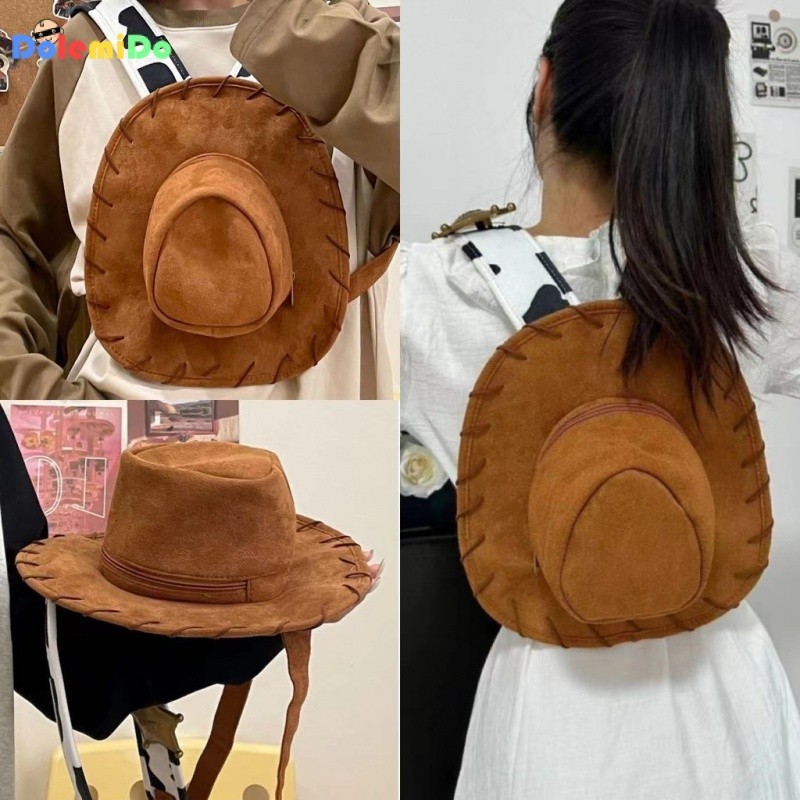 Toy Story Woody Hat Backpack Woody Backpack Fun Bag Hat Shape Bag ...