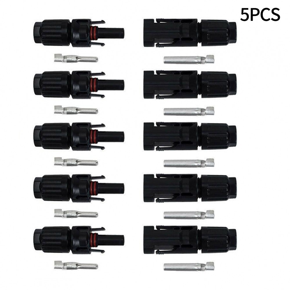 Mc4 Connector UL94-V0 30A Line Plug Socket Class II For IP67 Solar ...