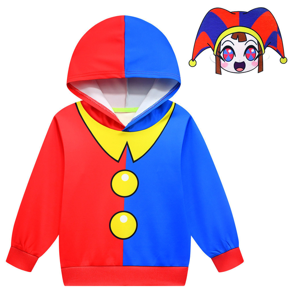 The Amazing Digital Circus Pomni Cosplay Costume For Kids Boy Girl ...