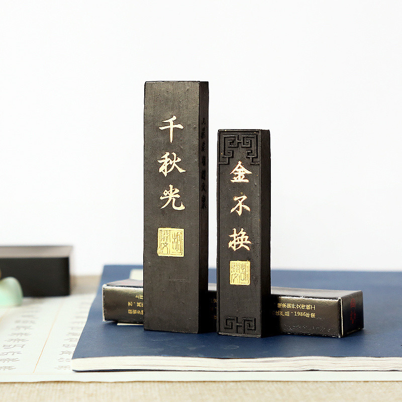 Moon White Flagship Store National Non-Heritage Wang Linsong Ink Stick ...