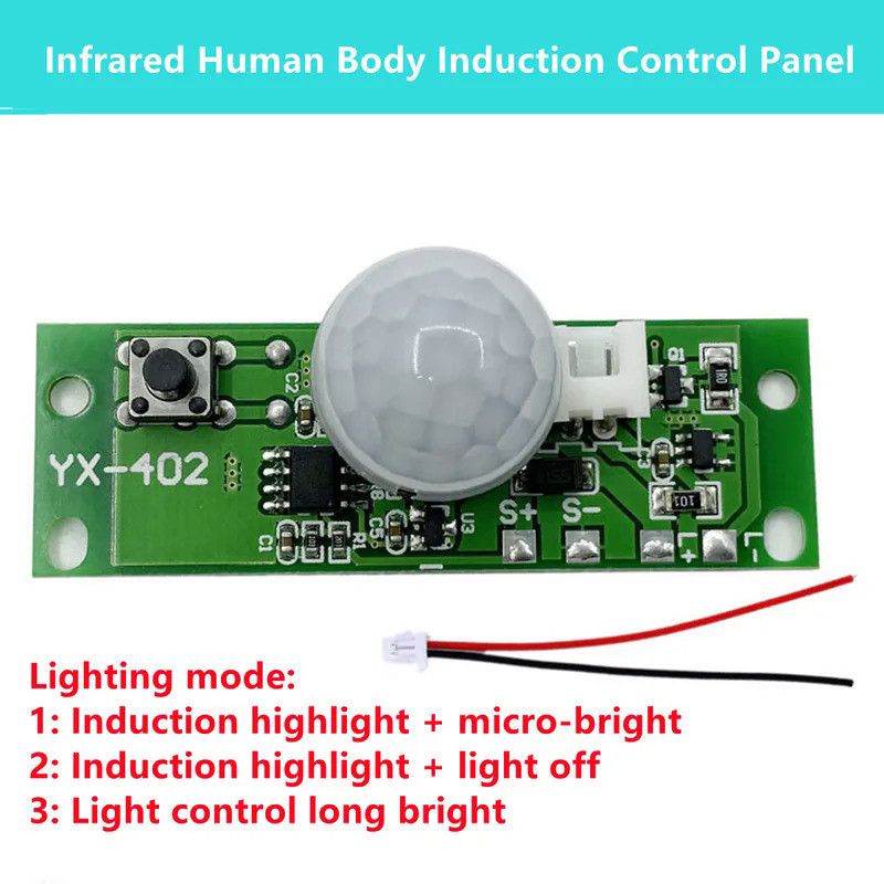 1/2/5pcs 3.7V DIY Solar Lamp Board Control Sensor Night Light Module ...