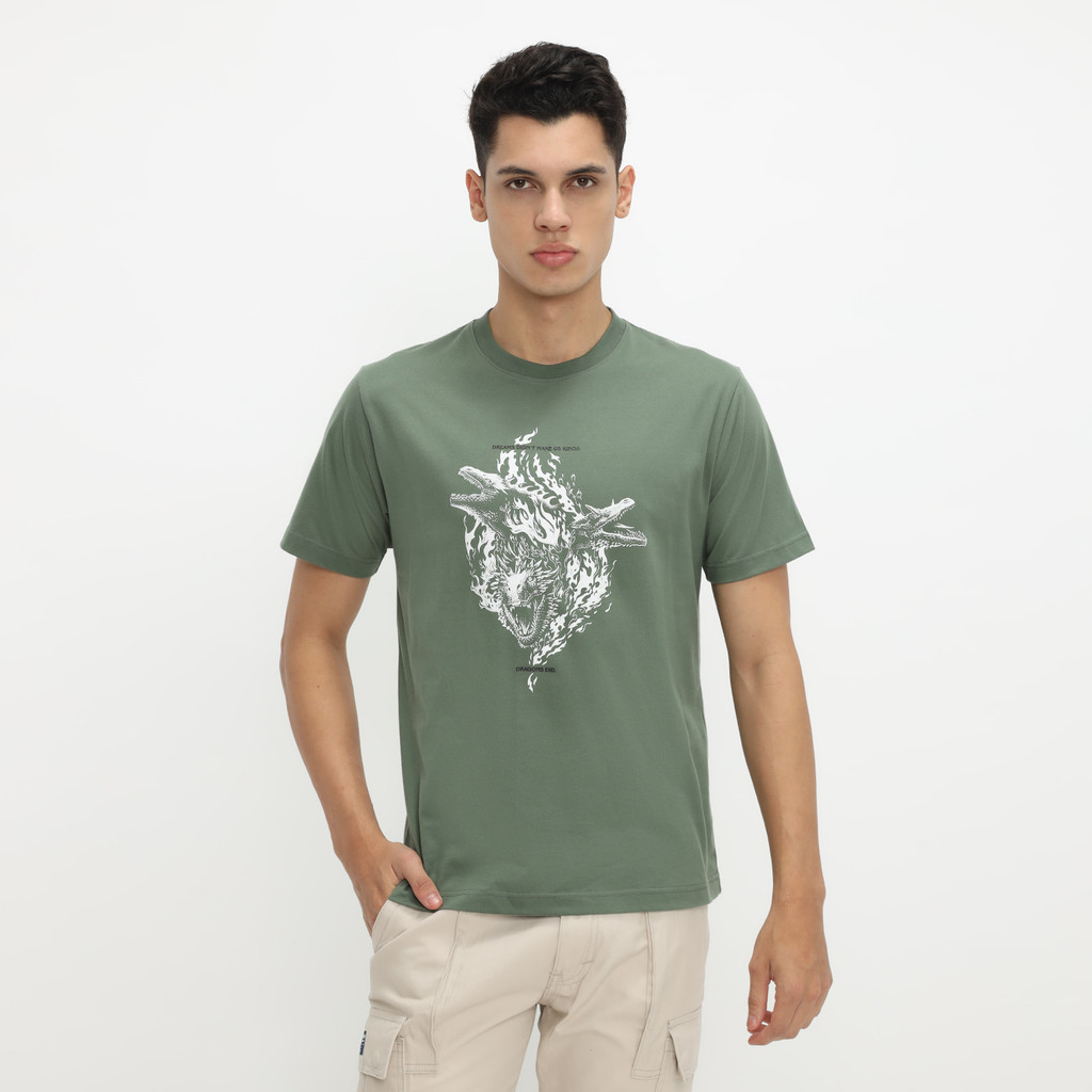 Larusso House of The Dragon - Fire of The Dragon Graphic Tee | Shopee ...