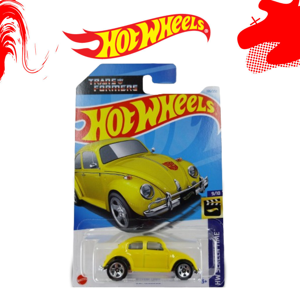 Hot Wheels Volkswagen VW Bumblebee Transformers Yellow Screen Time ...