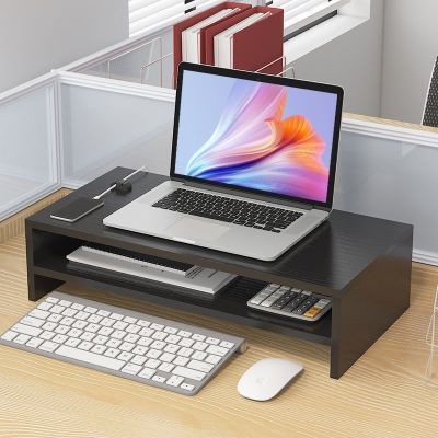 Laptop computer heightened rack workstation storage rack double-layer ...