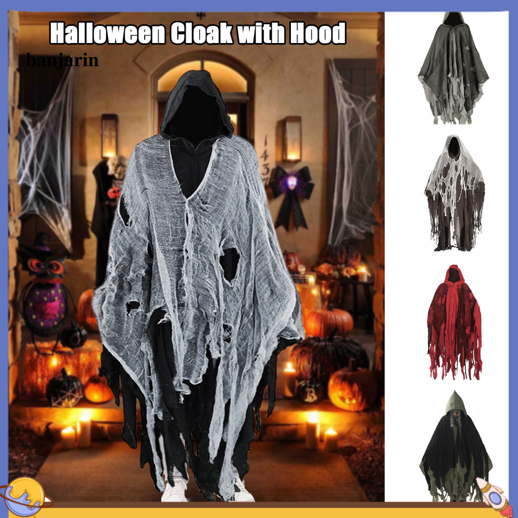 Banjarin Scary Costume Horror-themed Cloak Southeast Asian Halloween ...
