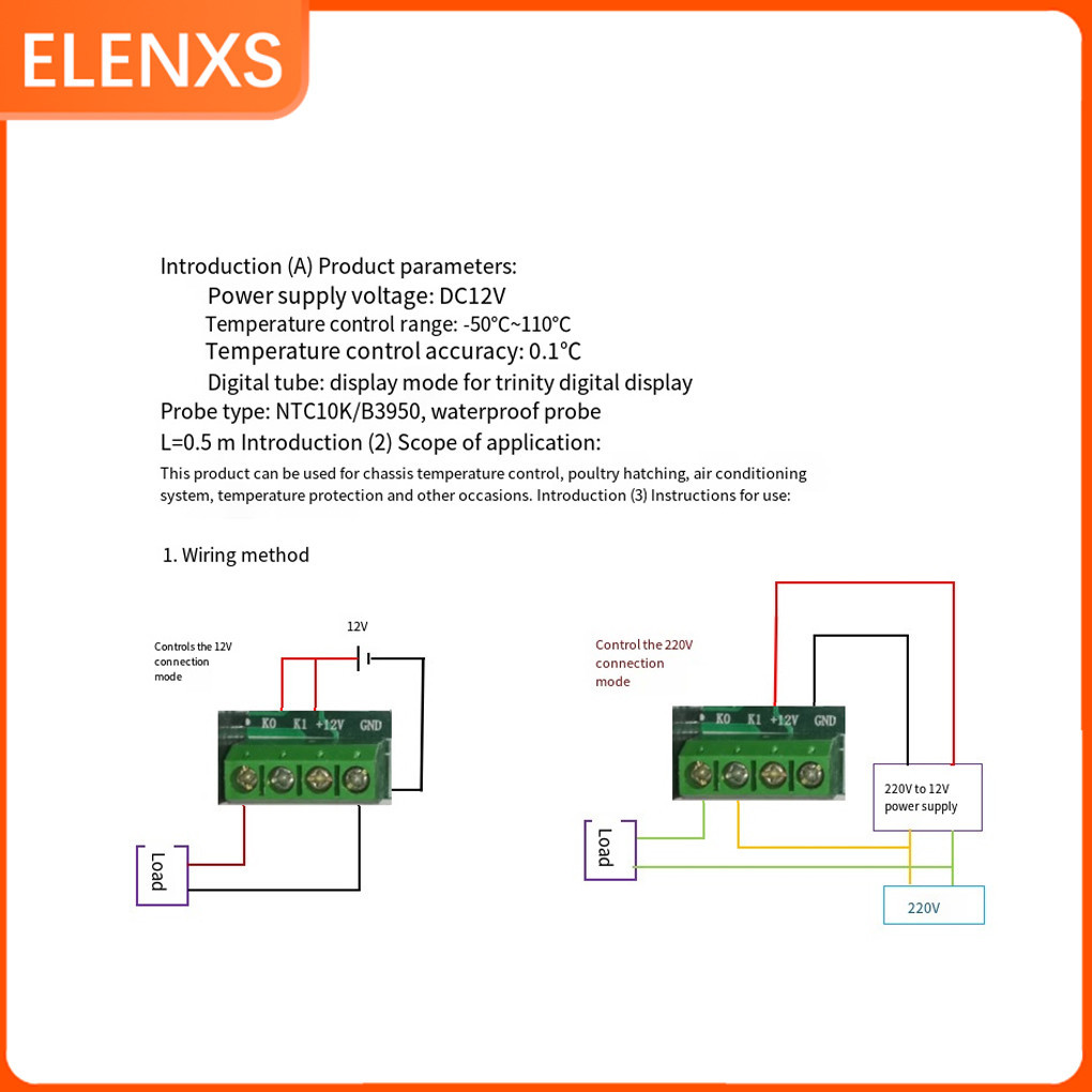 Temperature Control Micro Temperature Control Board With Power Supply ...