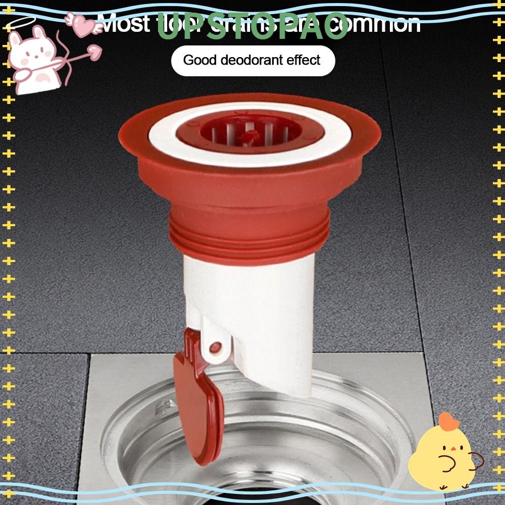 UPSTOPAO Sink Strainer, Backflow Preventer ABS Shower Floor Drain ...