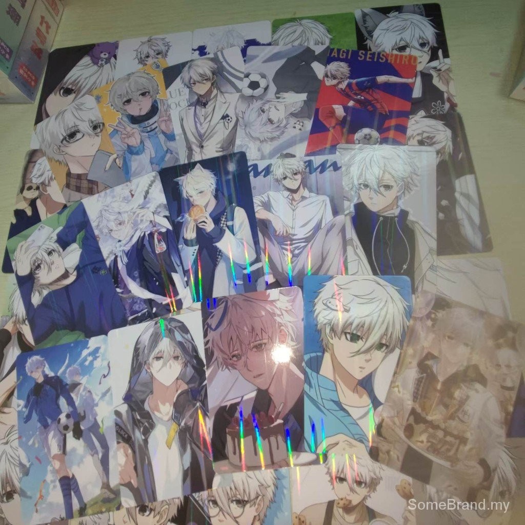 [24H SHIP]Anime BLUE LOCK Nagi Seishiro Lomo Cards 55PCS Nagi Seishiro ...