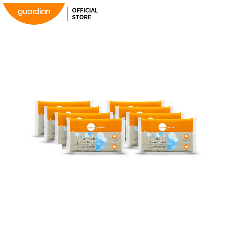 Guardian Face Tissues Pocket 8 X 8's | Shopee Malaysia