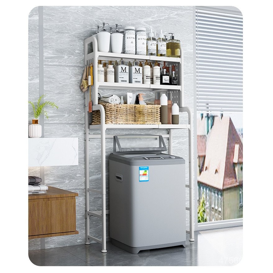 Washing Machine Shelf Storage Rack Roller Pulsator Top Storage Rack ...