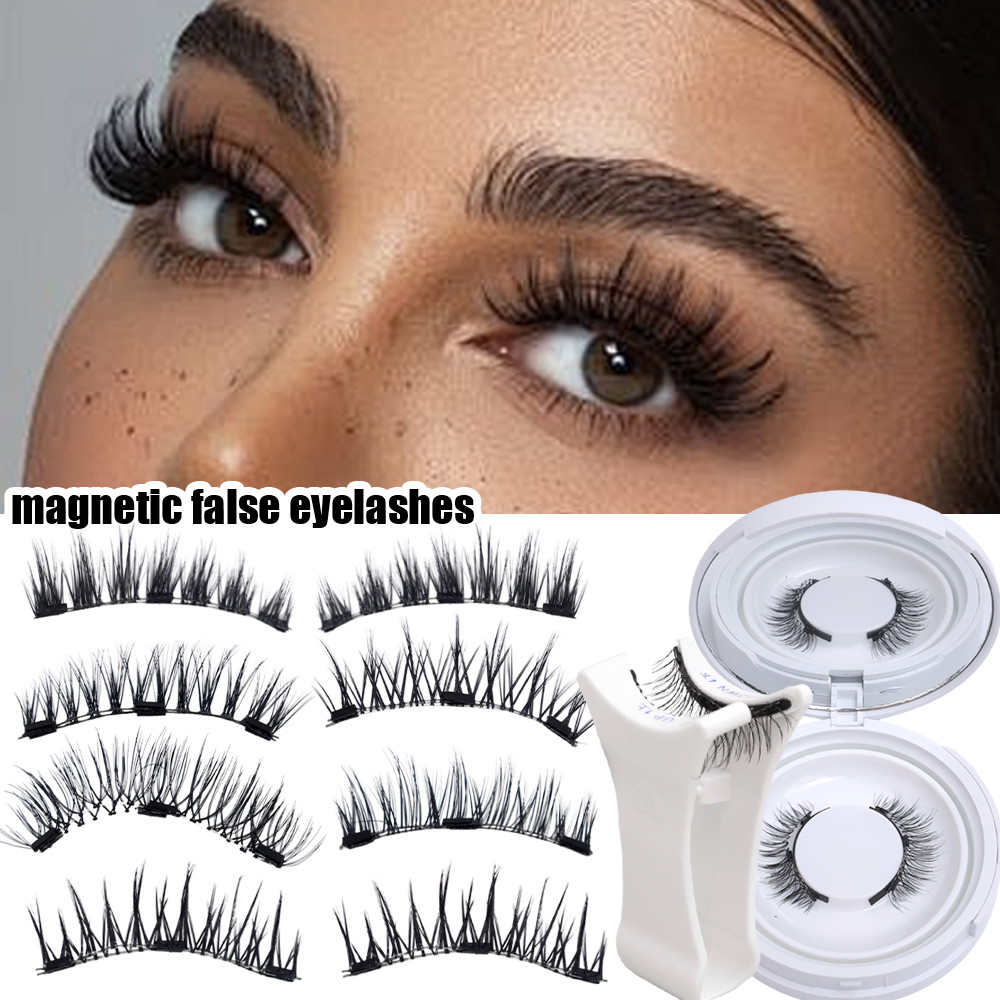 Magnetic False Eyelashes Set - Eyes Lashes Extension - Fake Eyes Lashes ...
