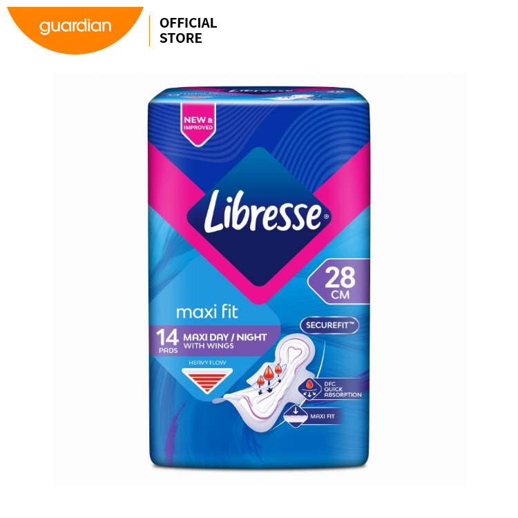 Libresse Maxi Wing 28cm 14's | Shopee Malaysia