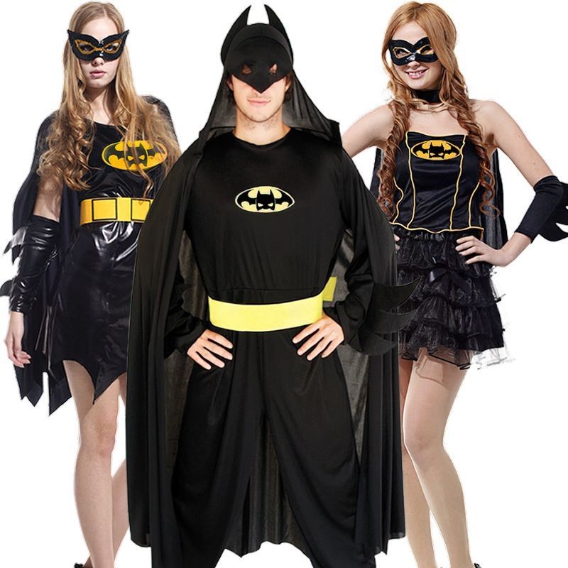 Halloween Batman Clothes Adult cosplay Costume Superman Captain America ...
