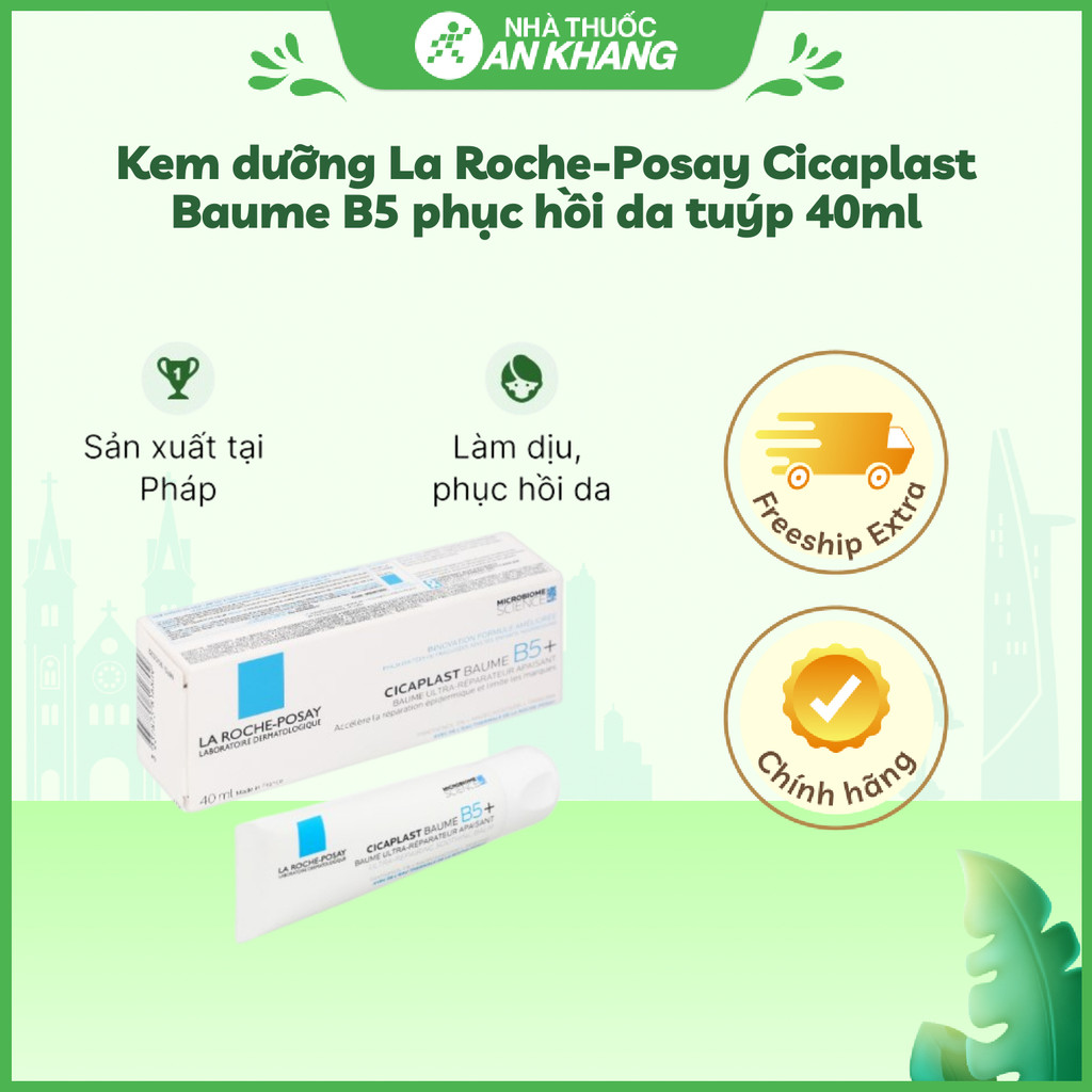 La Roche-Posay Cicaplast Baume B5 skin recovery cream 40ml tube ...