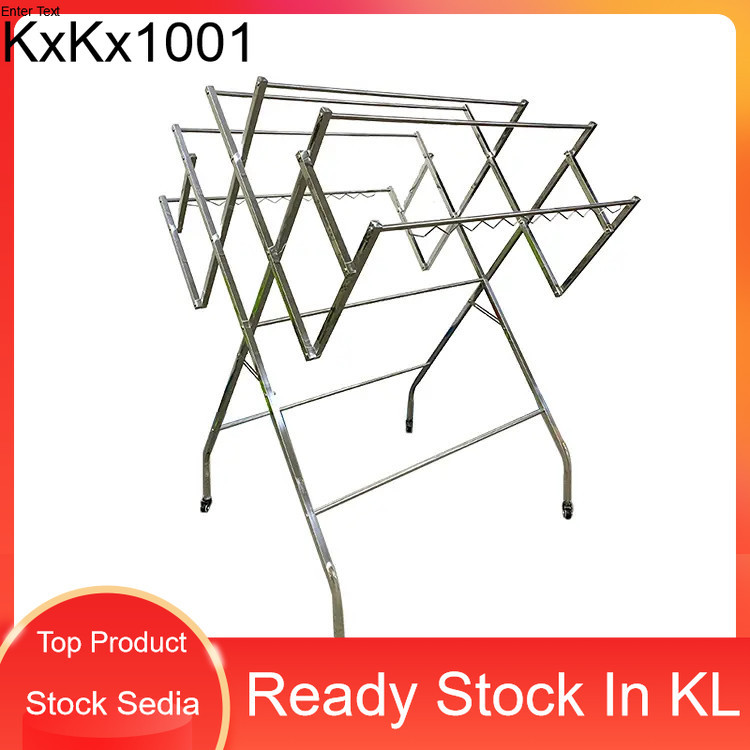 Cloth Rack Foldable Stainless Steel Cloth Clothes Hanger / Clothing ...