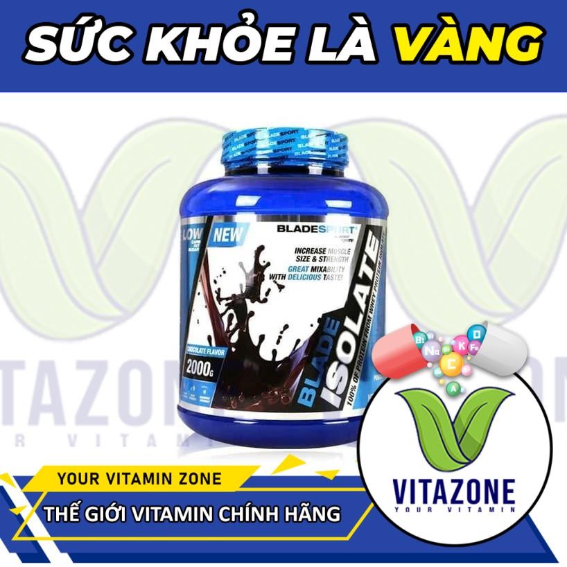Blade Sport Whey Isolate (2000g) - Pure protein milk for gymers ...
