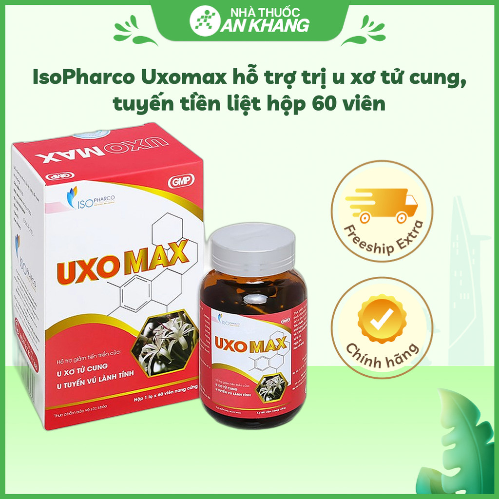 Isopharco Uxomax supports the treatment of uterine fibroids and ...