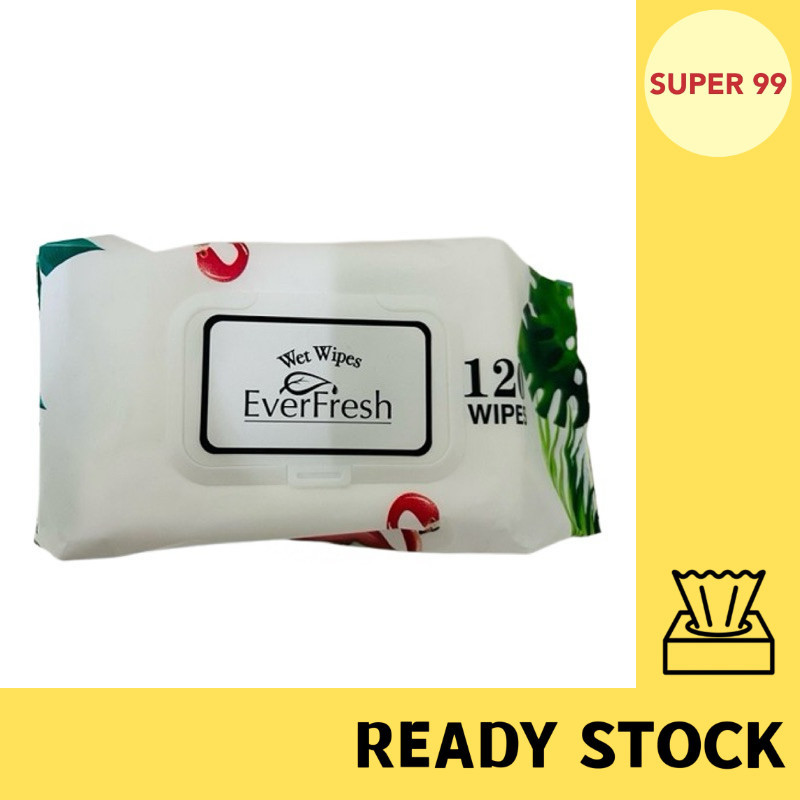 (120 PCS) Everfresh Wet Wipes / Baby Wipes (15cm x 18cm) | Shopee Malaysia