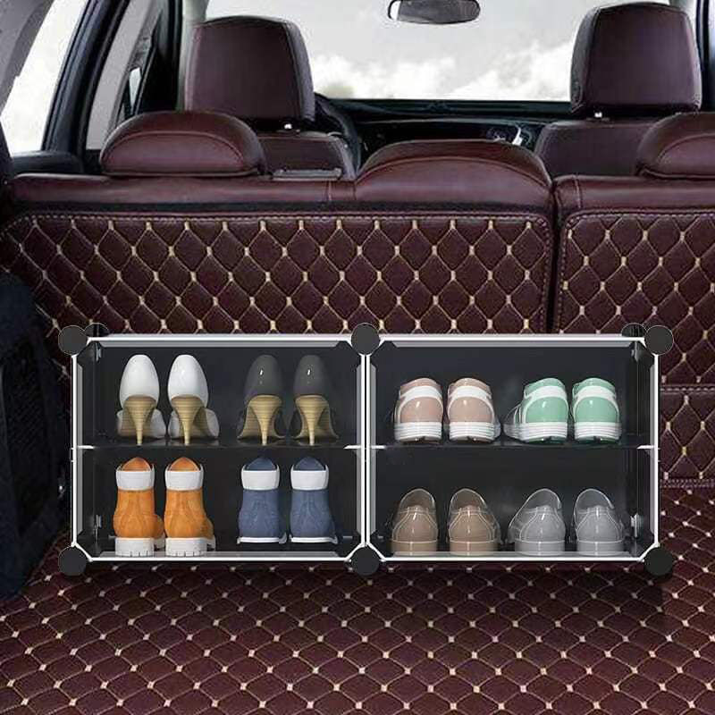 Car Storage Cabinet Shoe Rack Shoe Rack Car Interior Car Trunk Shoe ...