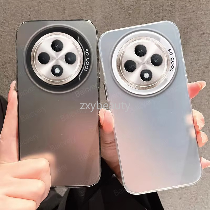 Casing For OPPO Reno 12 Pro 12F 5G 2024 Case Metal Frosted Hard Couple ...