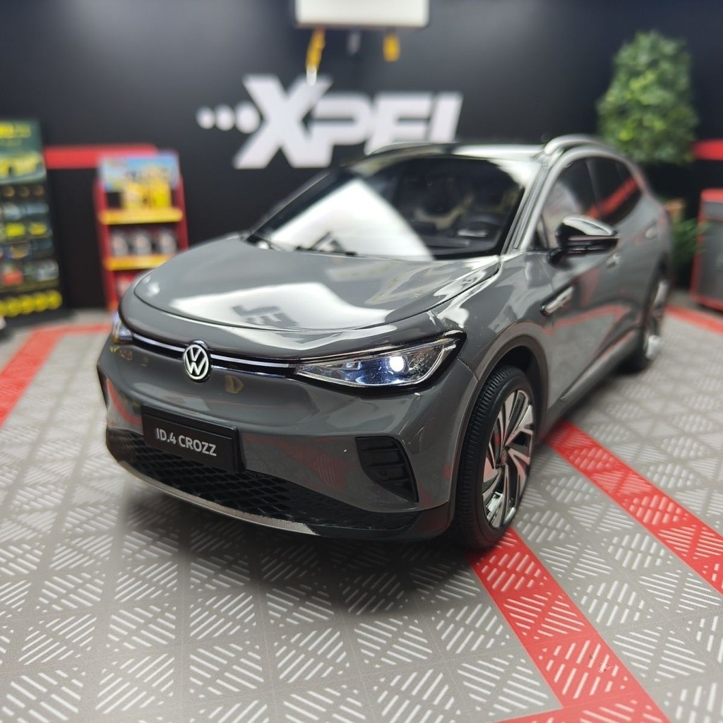 First Car Volkswagen ID4 CROZZ Original Factory Car Model 1: 18 Alloy ...