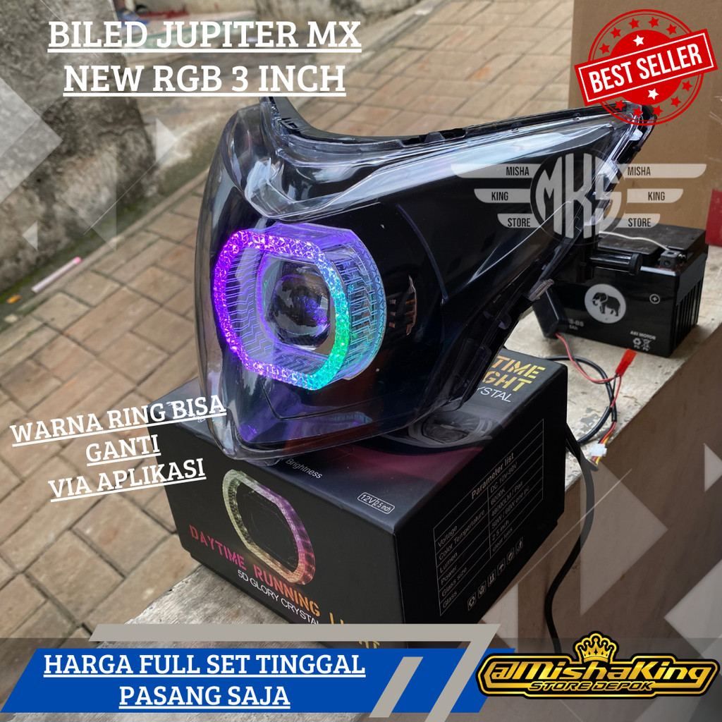 Jupiter MX BILED LAMP NEW 3 INCH DULL SET RGB CAN REPLACE APPLICATION ...