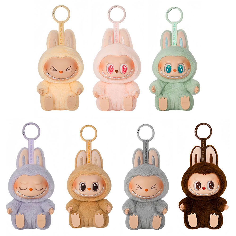 Popmart Labubu Second Generation Sitting Doll Random One Cute Plush ...